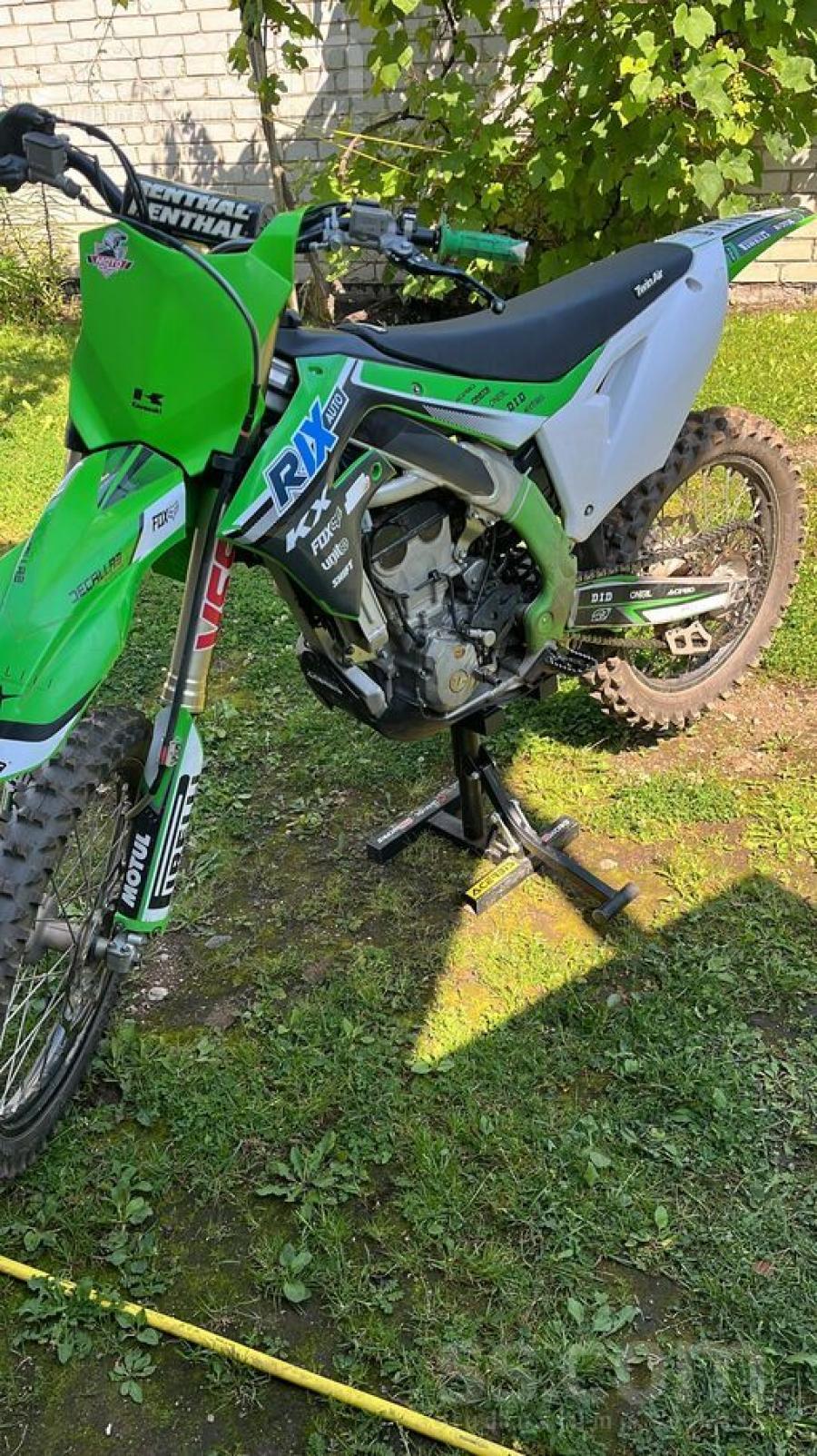 Kawasaki KX 250F 2021 in Valmiera, with an engine capacity of 0.25 L and mileage of 0 thousand km for 3500 €, photo 2 on AUTOMOTO.COM.LV