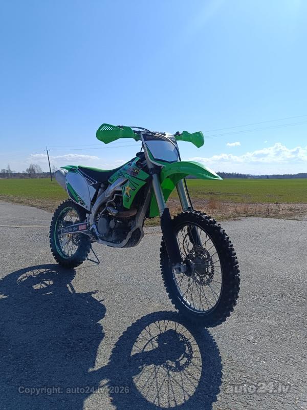 Green Kawasaki KX 450 2011 in Viljandi, with an engine capacity of 0.45 L and mileage of 0 thousand km for 1800 €, photo 1 on AUTOMOTO.COM.LV