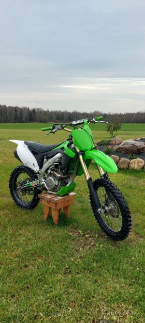 Зеленый Кавасаки KX 450 2013 в Таллин, объемом двигателя 0.45 л и пробегом 194 тыс. км за 2500 €, фото  на AUTOMOTO.COM.LV