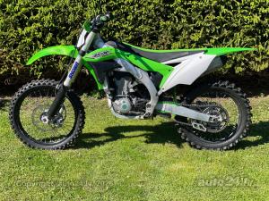 Green Kawasaki KX 450 2018 in Tallinn, with an engine capacity of 0.45 L and mileage of 145 thousand km for 3500 €, photo 7 on AUTOMOTO.COM.LV