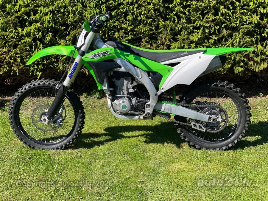 Green Kawasaki KX 450 2018 in Tallinn, with an engine capacity of 0.45 L and mileage of 145 thousand km for 3500 €, photo 7 on AUTOMOTO.COM.LV