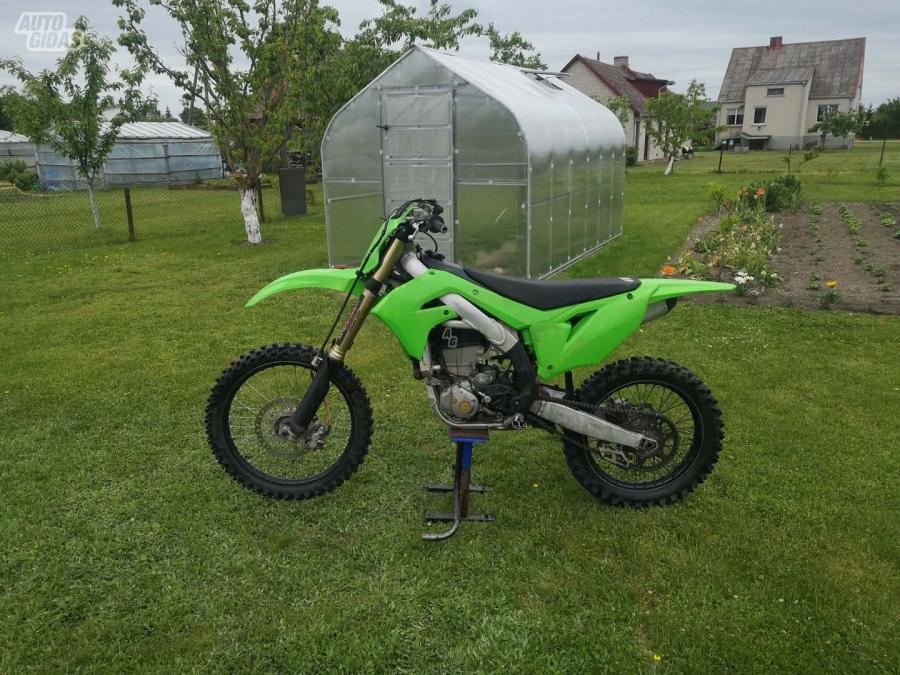 Зеленый Кавасаки KX 450 2023 в Вильнюс, объемом двигателя 0.45 л и пробегом 99 тыс. км за 3800 €, фото 5 на AUTOMOTO.COM.LV