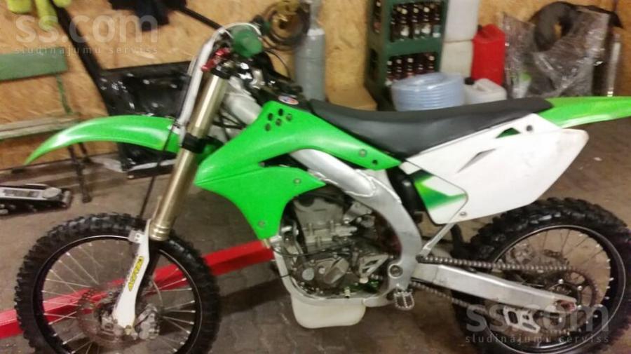 Kawasaki KX 450 2008 in Riga, with an engine capacity of 0.45 L and mileage of 0 thousand km for 1900 €, photo 6 on AUTOMOTO.COM.LV