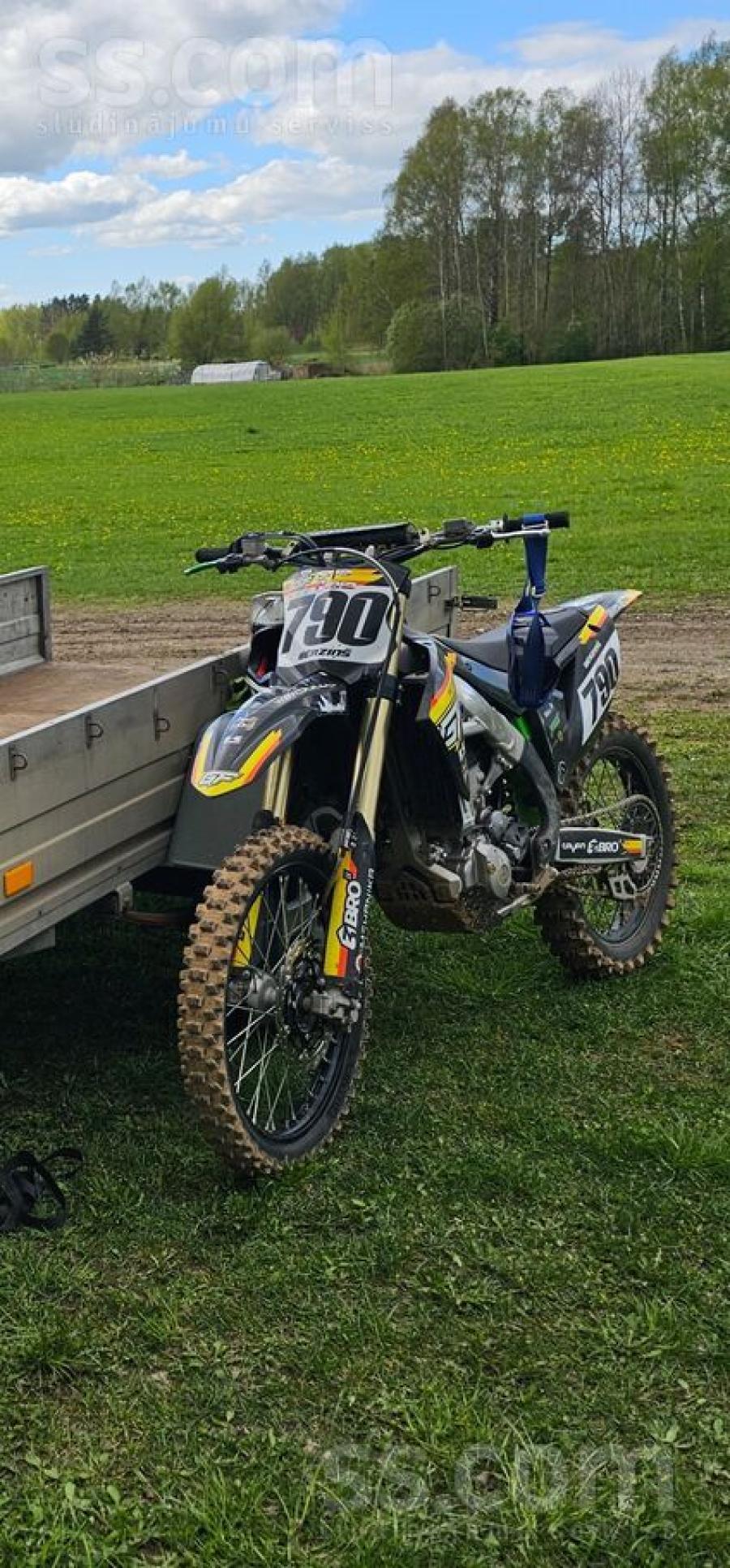 Kawasaki KX 450 2023 in Riga, with an engine capacity of 0.45 L and mileage of 0 thousand km for 4500 €, photo 1 on AUTOMOTO.COM.LV