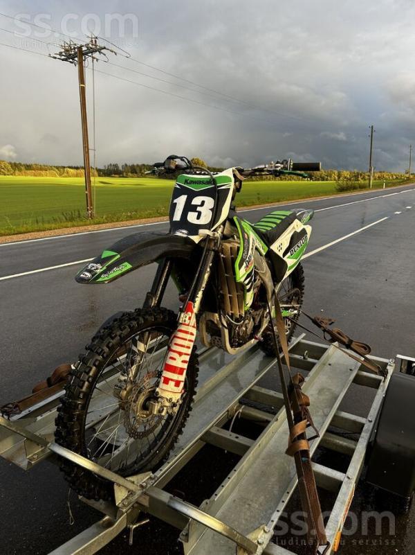 Kawasaki KX 450F 2008 Liepāja, ar dzinēja tilpumu 0.45 L un nobraukumu 0 tūkst. km par 1850 €, foto 2 vietnē AUTOMOTO.COM.LV