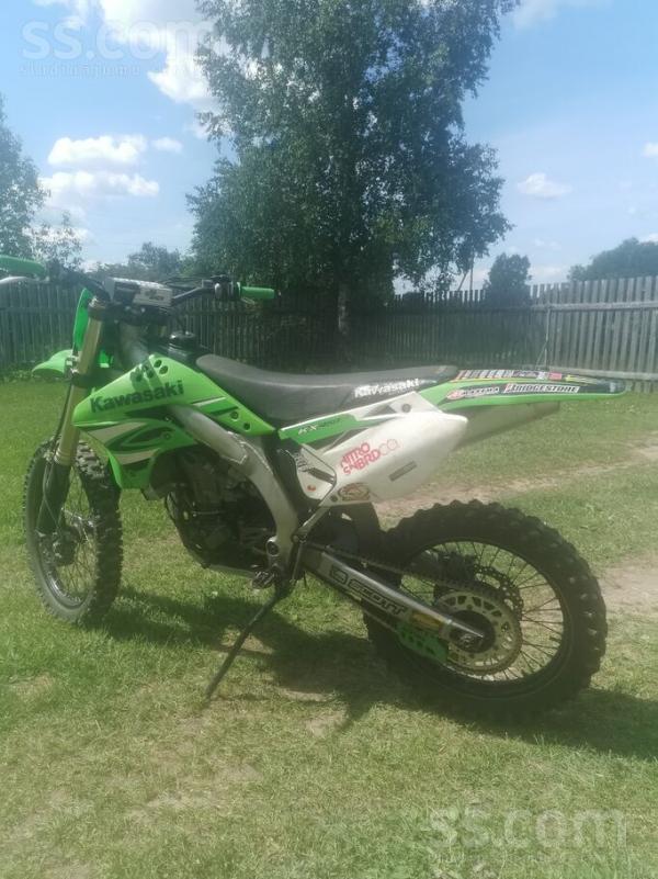Kawasaki KX 450F 2008 in Rezekne, with an engine capacity of 0.45 L and mileage of 0 thousand km for 1950 €, photo 1 on AUTOMOTO.COM.LV