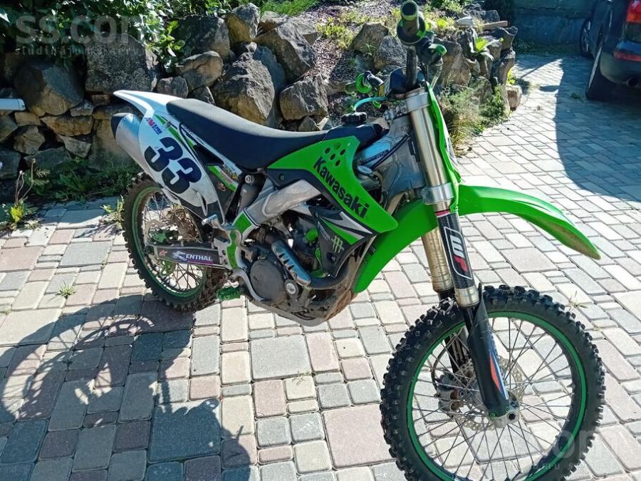 Kawasaki KX 450F 2012 in Riga, with an engine capacity of 0.25 L and mileage of 0 thousand km for 2000 €, photo 2 on AUTOMOTO.COM.LV
