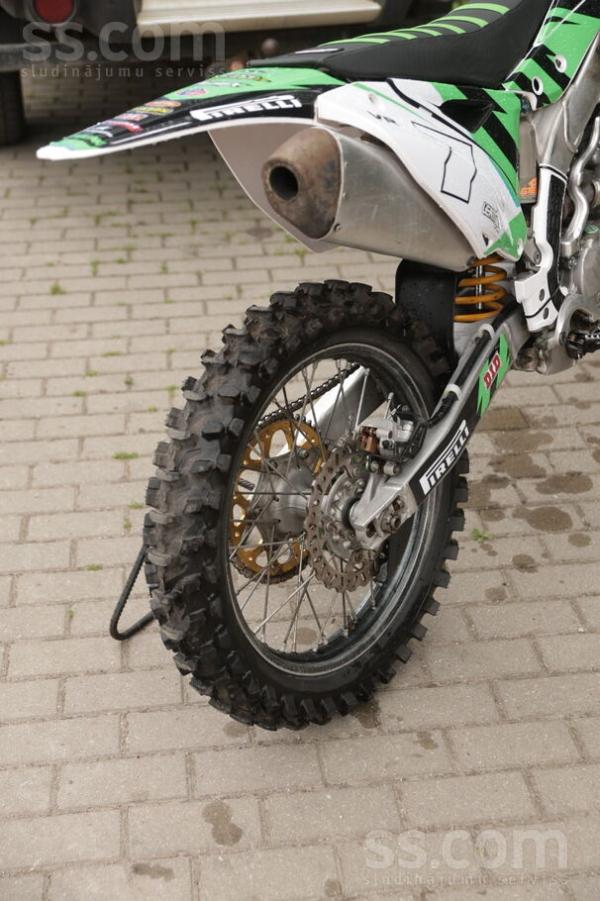 Kawasaki KX 450F 2014 in Riga, with an engine capacity of 0.45 L and mileage of 0 thousand km for 2950 €, photo 5 on AUTOMOTO.COM.LV