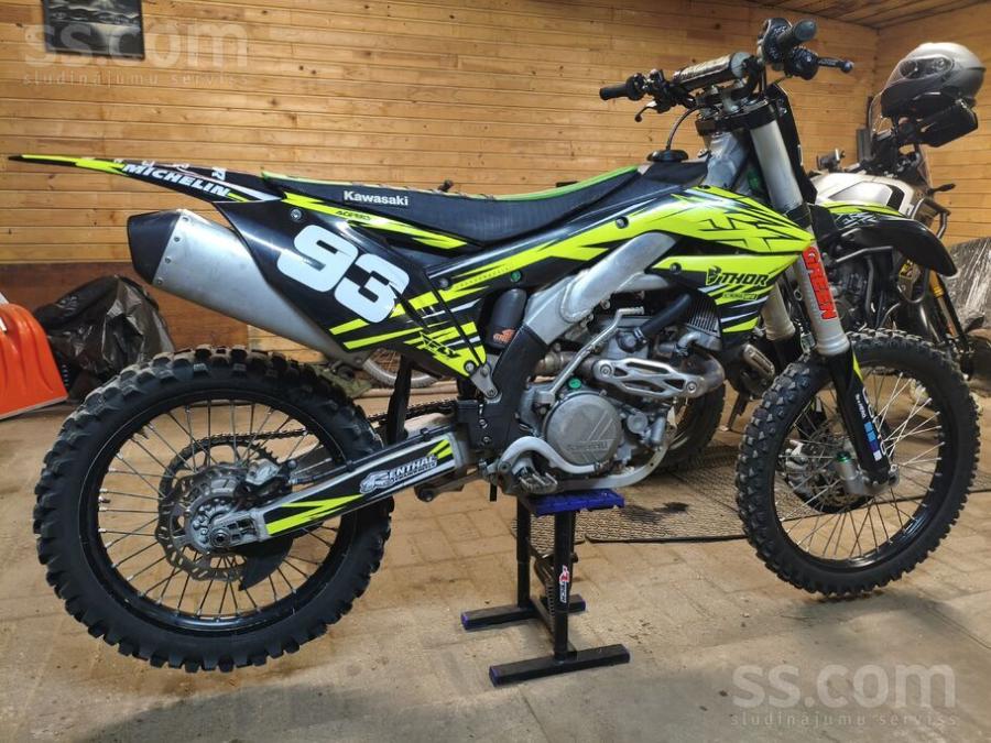 Kawasaki KX 450F 2017 Rēzekne, ar dzinēja tilpumu 0.45 L un nobraukumu 0 tūkst. km par 2500 €, foto 3 vietnē AUTOMOTO.COM.LV