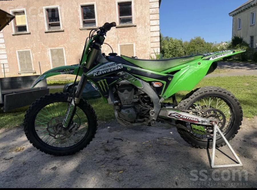 Kawasaki KX 450F 2018 Rēzekne, ar dzinēja tilpumu 0.45 L un nobraukumu 0 tūkst. km par 3250 €, foto 5 vietnē AUTOMOTO.COM.LV