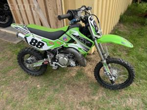 Kawasaki KX 65 2018 in Riga, with an engine capacity of 65.00 L and mileage of 0 thousand km for 1450 €, photo  on AUTOMOTO.COM.LV