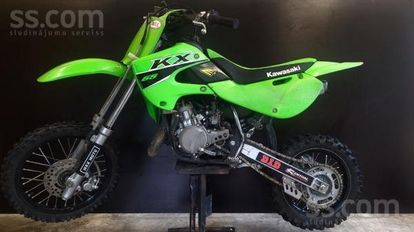 Кавасаки KX 65 2022 в Цесис, объемом двигателя 65.00 л и пробегом 0 тыс. км за 1900 €, фото 3 на AUTOMOTO.COM.LV