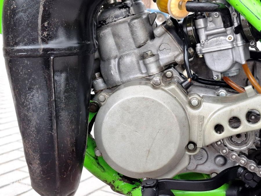 Зеленый Кавасаки KX 85 2000 в Тельшяй, объемом двигателя 0.08 л и пробегом 0 тыс. км за 999 €, фото 9 на AUTOMOTO.COM.LV