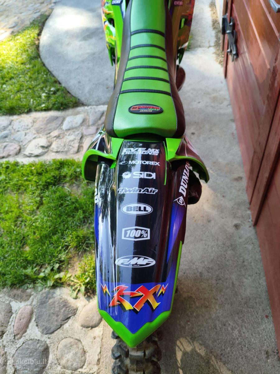Zaļš Kawasaki KX 1992 Tauragė, ar dzinēja tilpumu 0.00 L un nobraukumu 0 tūkst. km par 1900 €, foto 6 vietnē AUTOMOTO.COM.LV