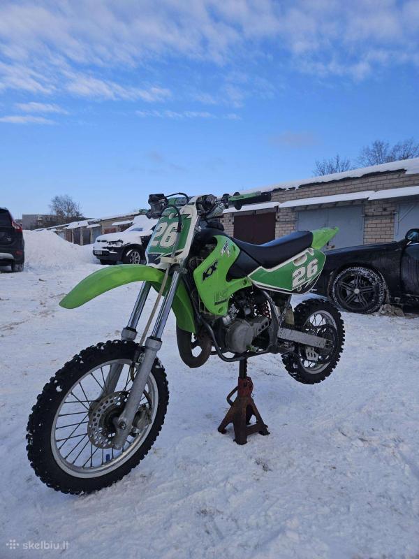 Zaļš Kawasaki KX 2008 Ukmergė, ar dzinēja tilpumu 65.00 L un nobraukumu 77 tūkst. km par 950 €, foto 1 vietnē AUTOMOTO.COM.LV