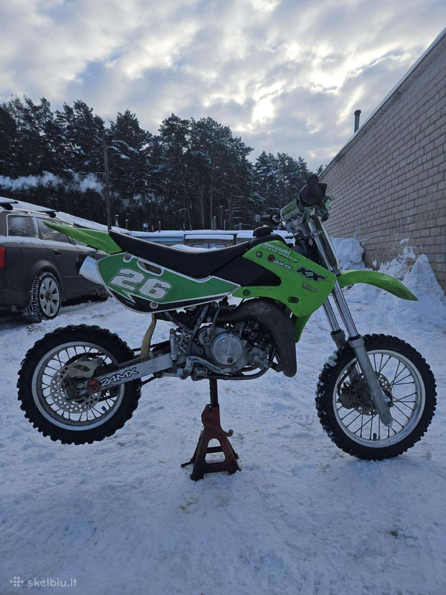 Zaļš Kawasaki KX 2008 Ukmergė, ar dzinēja tilpumu 65.00 L un nobraukumu 77 tūkst. km par 950 €, foto 3 vietnē AUTOMOTO.COM.LV