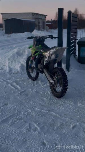 Green Kawasaki KX 2014 in Jonava, with an engine capacity of 85.00 L and mileage of 0 thousand km for 1500 €, photo 1 on AUTOMOTO.COM.LV