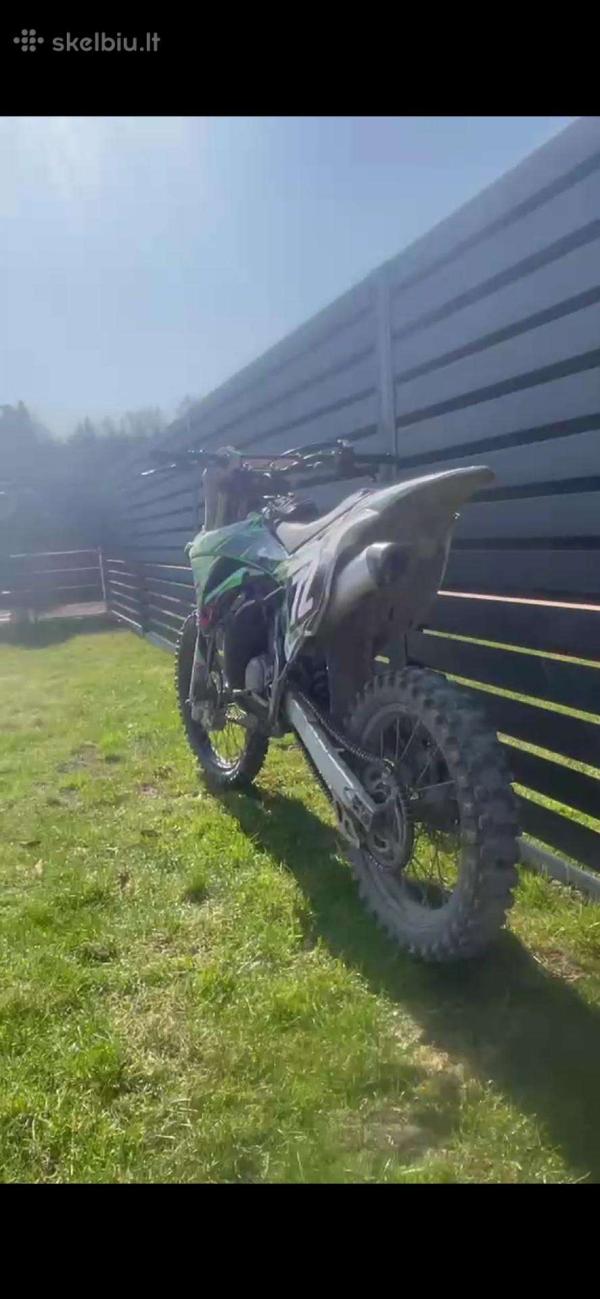 Green Kawasaki KX 2014 in Jonava, with an engine capacity of 85.00 L and mileage of 0 thousand km for 1500 €, photo 4 on AUTOMOTO.COM.LV