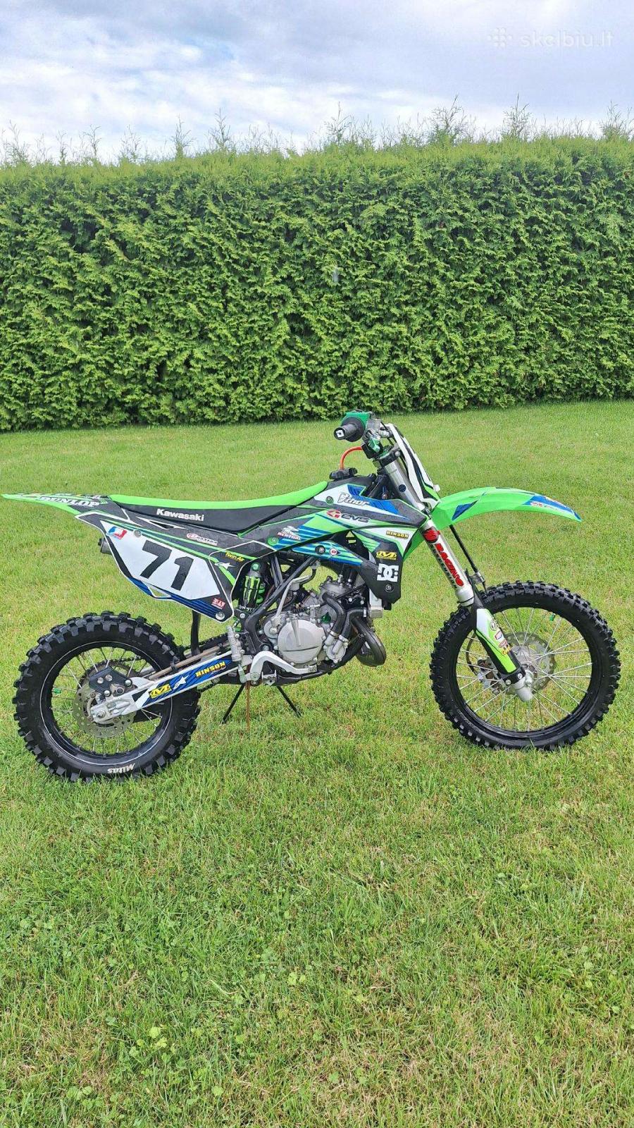 Зеленый Кавасаки KX 2018 в Алитус, объемом двигателя 85.00 л и пробегом 0 тыс. км за 2700 €, фото 3 на AUTOMOTO.COM.LV