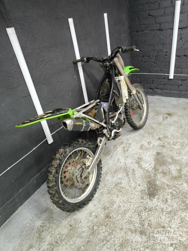 Kawasaki KX 2004 in Kaunas, with an engine capacity of 0.25 L and mileage of 0 thousand km for 800 €, photo 3 on AUTOMOTO.COM.LV