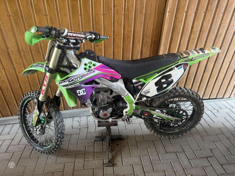 Kawasaki KX 2014 Šilutė, ar dzinēja tilpumu 0.45 L un nobraukumu 1 tūkst. km par 1900 €, foto 1 vietnē AUTOMOTO.COM.LV