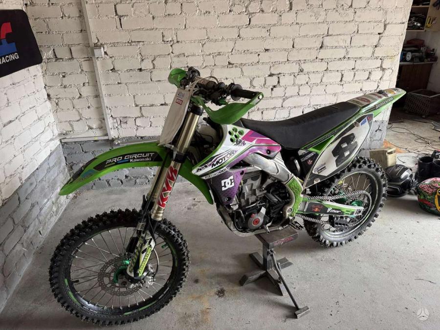 Kawasaki KX 2014 Šilutė, ar dzinēja tilpumu 0.45 L un nobraukumu 1 tūkst. km par 1900 €, foto 3 vietnē AUTOMOTO.COM.LV