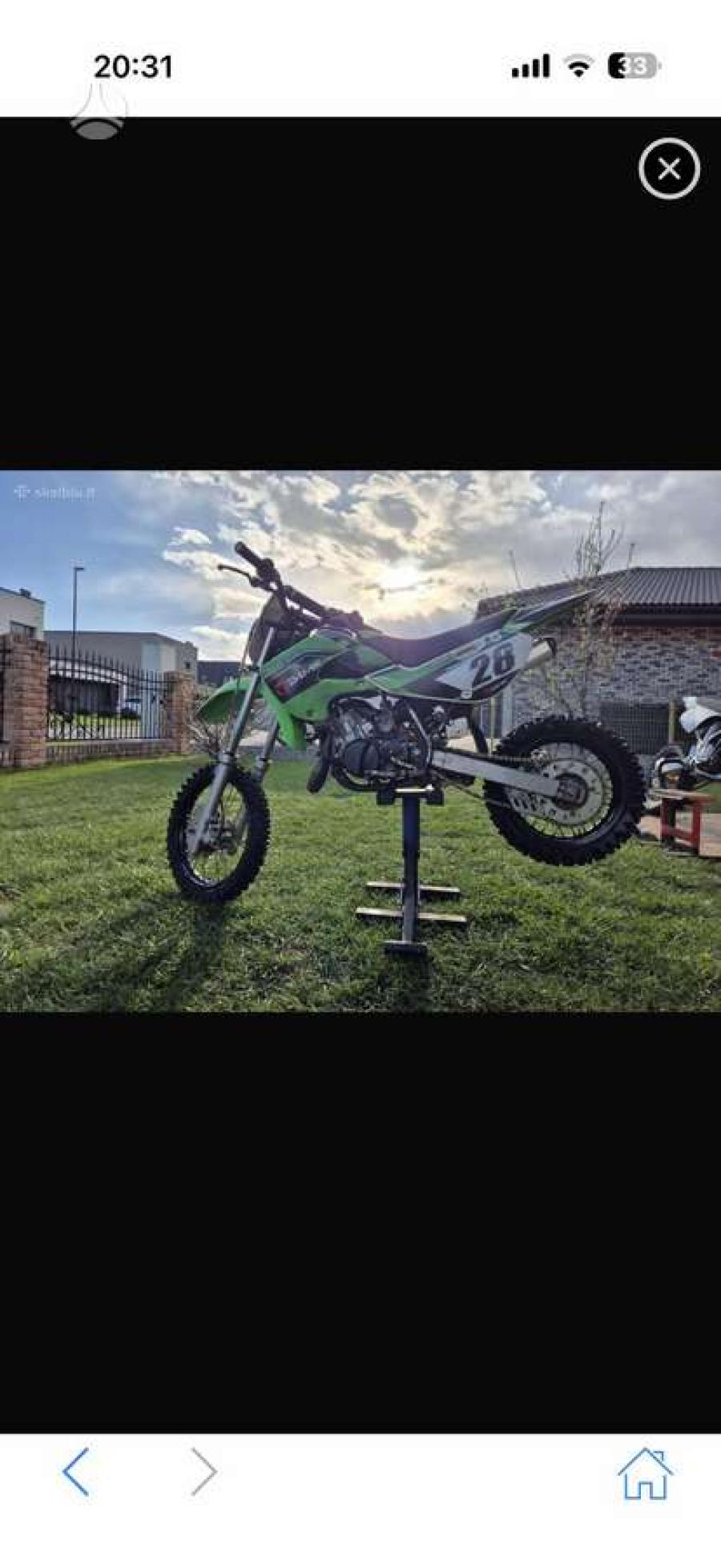 Kawasaki KX 2015 Kauņa, ar dzinēja tilpumu 65.00 L un nobraukumu 1 tūkst. km par 1350 €, foto 6 vietnē AUTOMOTO.COM.LV