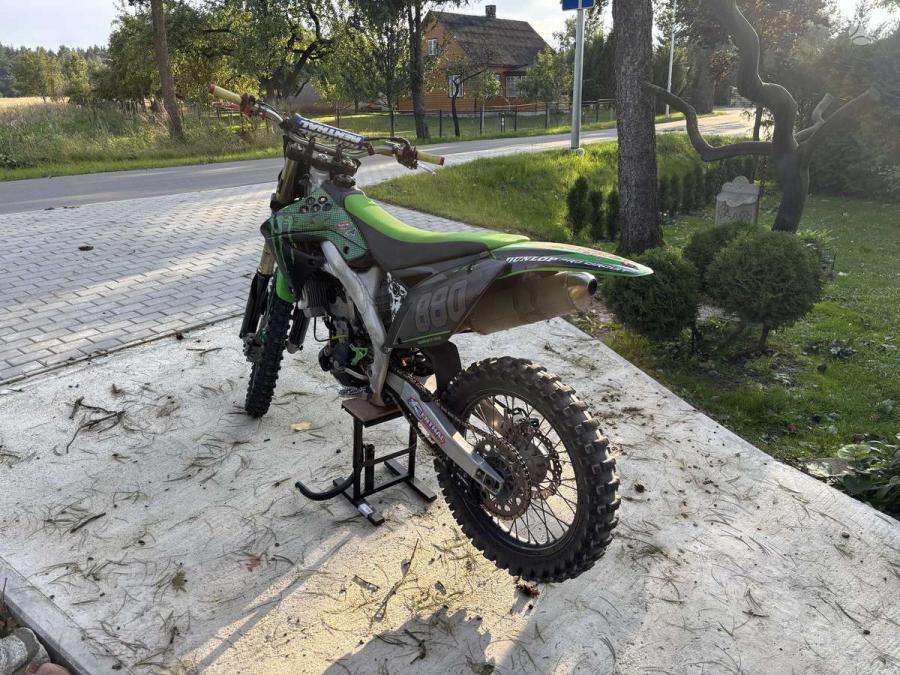 Kawasaki KXF 2010 in Kaunas, with an engine capacity of 0.25 L and mileage of 0 thousand km for 3200 €, photo 8 on AUTOMOTO.COM.LV
