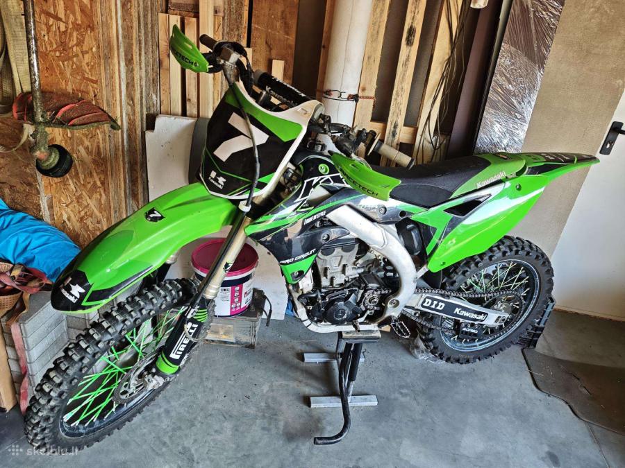 Kawasaki KXF 2012 in Vilnius, with an engine capacity of 0.45 L and mileage of 0 thousand km for 2300 €, photo 1 on AUTOMOTO.COM.LV