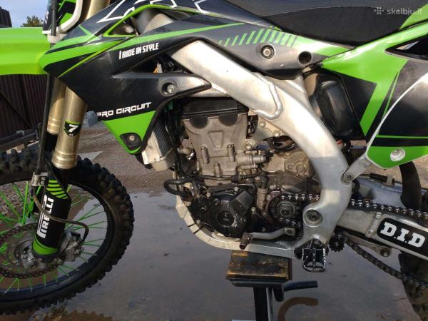 Kawasaki KXF 2012 in Vilnius, with an engine capacity of 0.45 L and mileage of 0 thousand km for 2300 €, photo 2 on AUTOMOTO.COM.LV