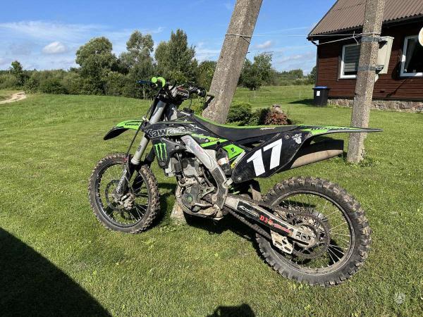 Kawasaki KXF 2016 in Telschi, with an engine capacity of 0.25 L and mileage of 0 thousand km for 2550 €, photo 1 on AUTOMOTO.COM.LV