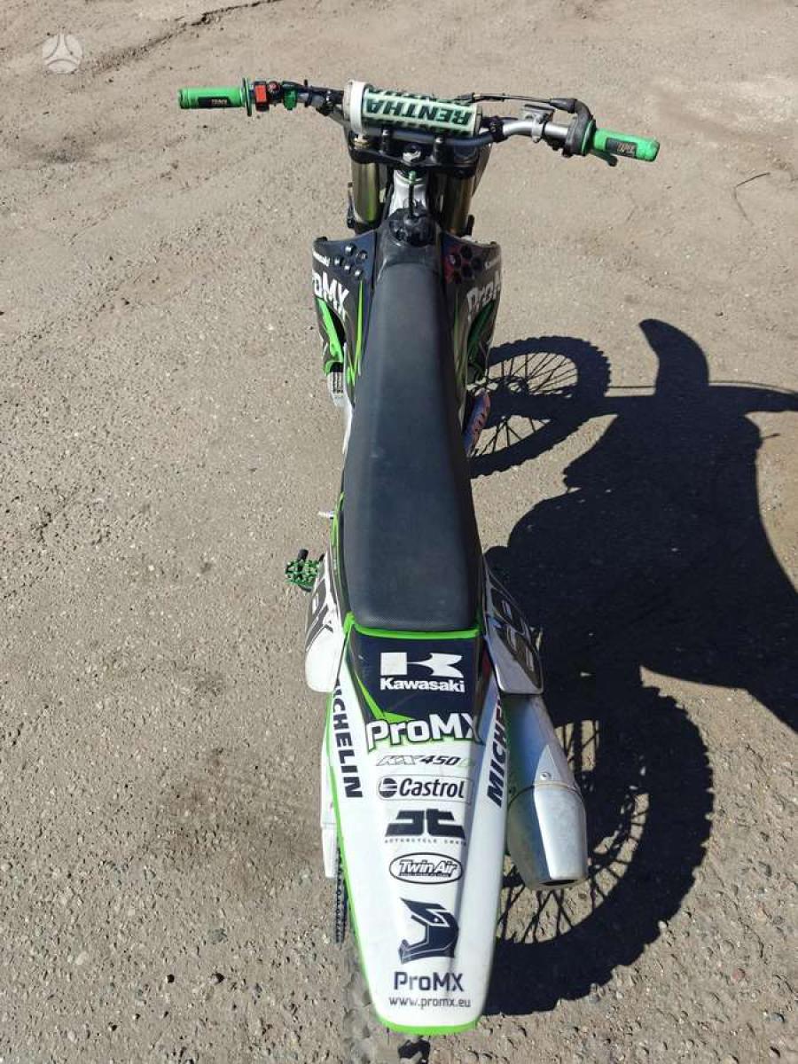 Balts Kawasaki KXF 2012 Kauņa, ar dzinēja tilpumu 0.45 L un nobraukumu 0 tūkst. km par 3200 €, foto 10 vietnē AUTOMOTO.COM.LV