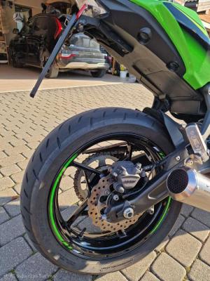 Черный Кавасаки Ninja 650 2018 в Вильнюс, объемом двигателя 0.65 л и пробегом 15 тыс. км за 4600 €, фото 7 на AUTOMOTO.COM.LV