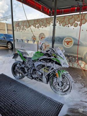 Черный Кавасаки Ninja 650 2018 в Вильнюс, объемом двигателя 0.65 л и пробегом 15 тыс. км за 4600 €, фото 11 на AUTOMOTO.COM.LV