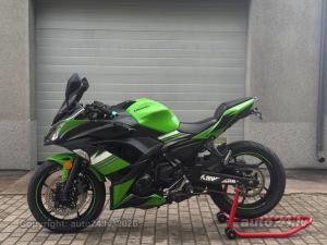 Черный Кавасаки Ninja 650 2019 в Пярну, объемом двигателя 0.65 л и пробегом 30 тыс. км за 5790 €, фото  на AUTOMOTO.COM.LV