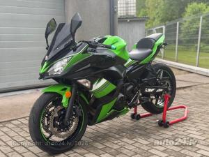 Черный Кавасаки Ninja 650 2019 в Пярну, объемом двигателя 0.65 л и пробегом 30 тыс. км за 5790 €, фото 3 на AUTOMOTO.COM.LV