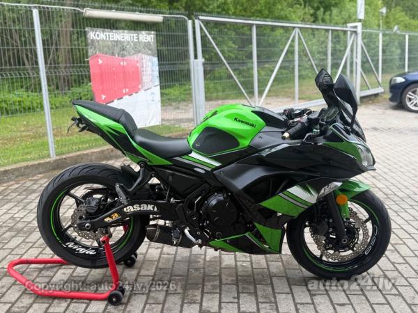 Черный Кавасаки Ninja 650 2019 в Пярну, объемом двигателя 0.65 л и пробегом 30 тыс. км за 5790 €, фото 5 на AUTOMOTO.COM.LV