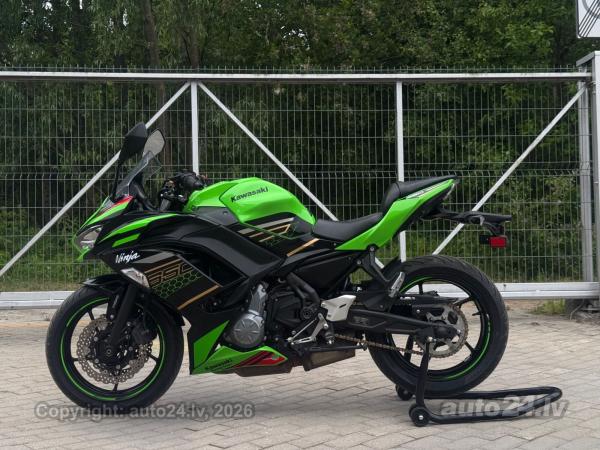 Черный Кавасаки Ninja 650 2020 в Пярну, объемом двигателя 0.65 л и пробегом 25 тыс. км за 6190 €, фото 1 на AUTOMOTO.COM.LV