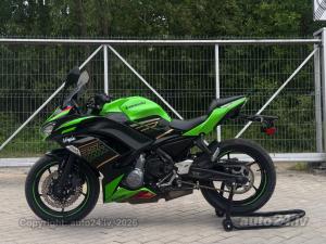 Melns Kawasaki Ninja 650 2020 Pērnava, ar dzinēja tilpumu 0.65 L un nobraukumu 25 tūkst. km par 6190 €, foto  vietnē AUTOMOTO.COM.LV