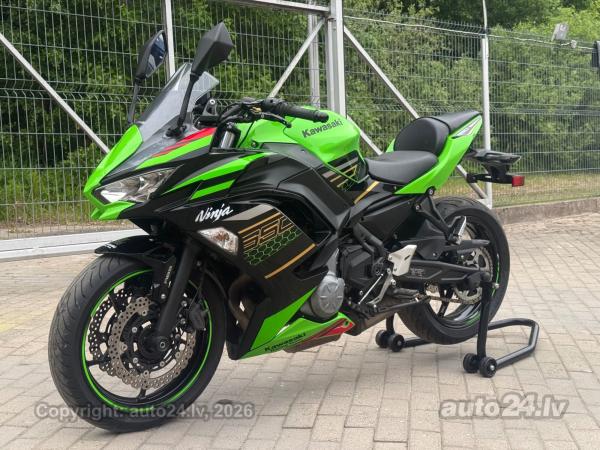 Черный Кавасаки Ninja 650 2020 в Пярну, объемом двигателя 0.65 л и пробегом 25 тыс. км за 6190 €, фото 2 на AUTOMOTO.COM.LV