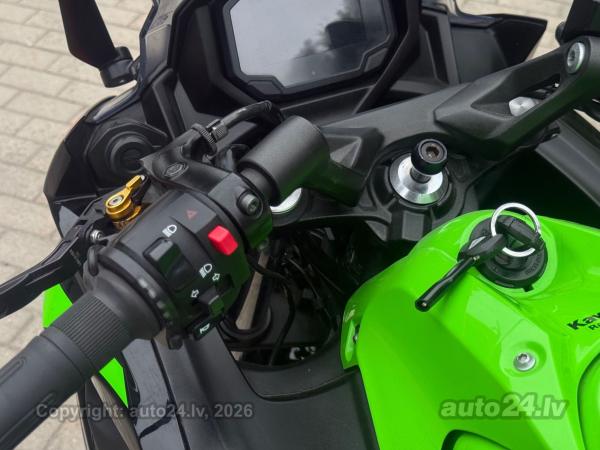 Черный Кавасаки Ninja 650 2020 в Пярну, объемом двигателя 0.65 л и пробегом 25 тыс. км за 6190 €, фото 9 на AUTOMOTO.COM.LV