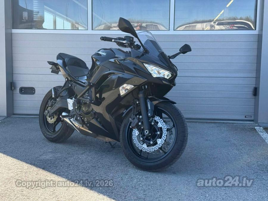 Black Kawasaki Ninja 650 2021 in Parnu, with an engine capacity of 0.65 L and mileage of 21 thousand km for 5900 €, photo 10 on AUTOMOTO.COM.LV