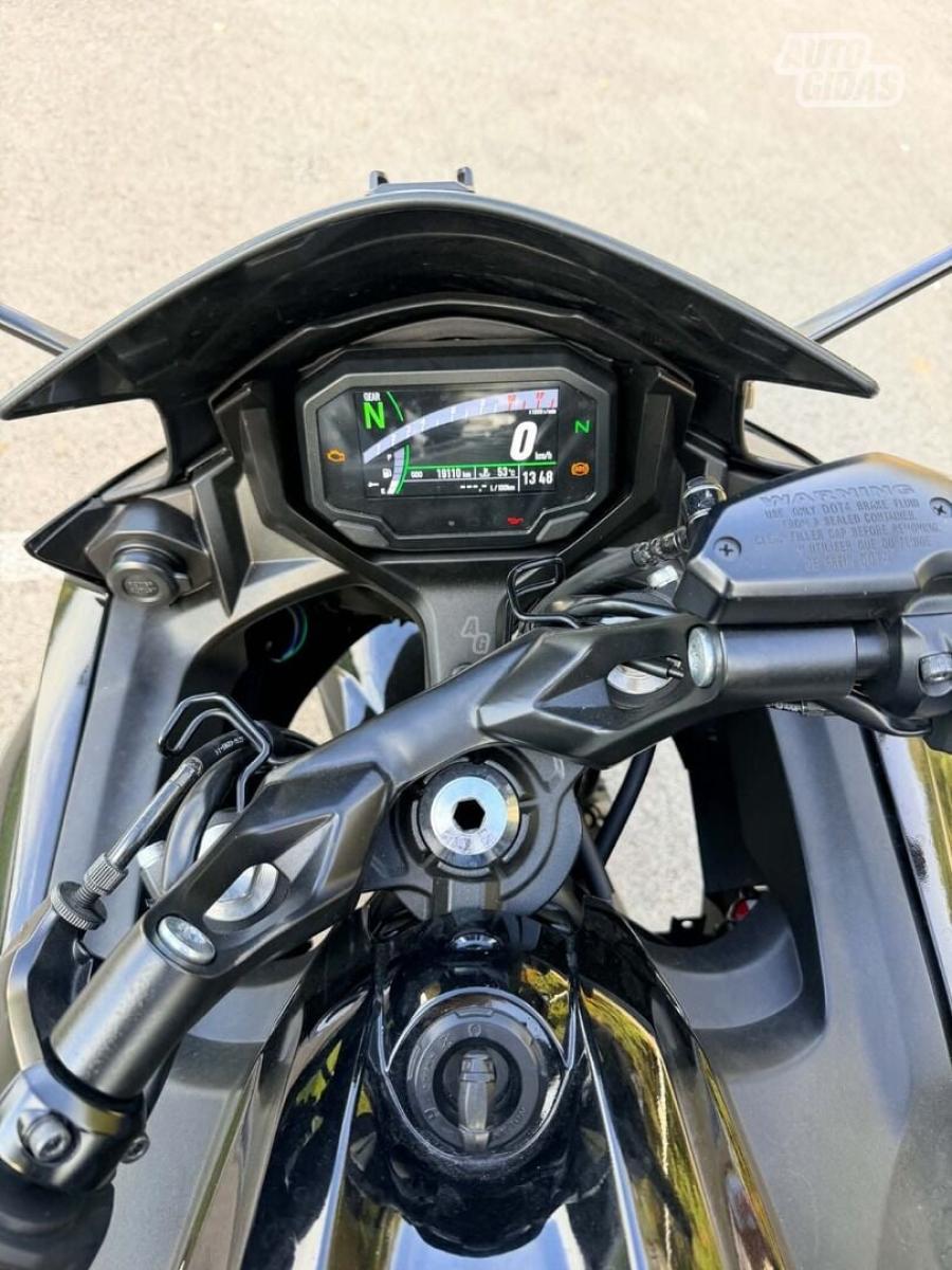 Melns Kawasaki Ninja 650 2021 Prienai, ar dzinēja tilpumu 0.65 L un nobraukumu 19 tūkst. km par 5499 €, foto 5 vietnē AUTOMOTO.COM.LV