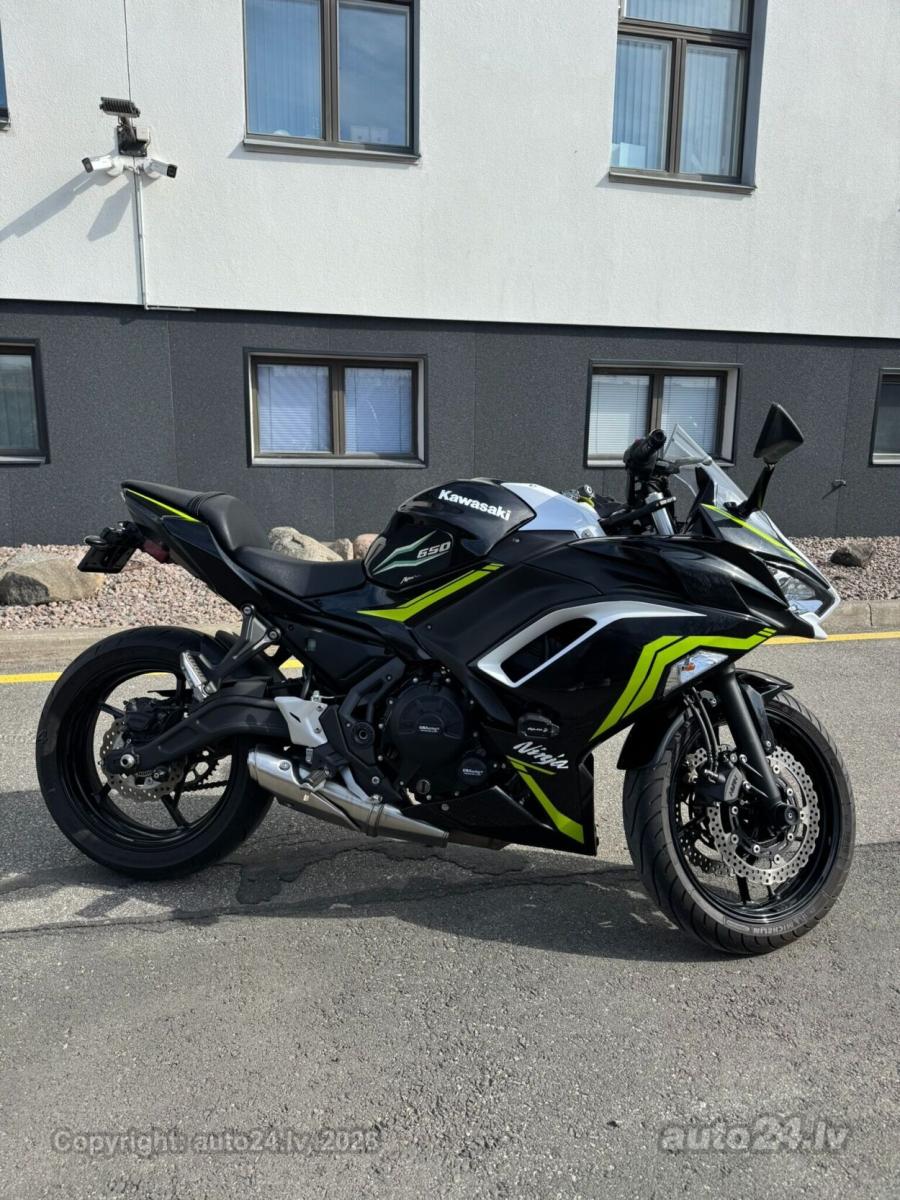 Melns Kawasaki Ninja 650 2022 Tallina, ar dzinēja tilpumu 0.65 L un nobraukumu 7 tūkst. km par 6500 €, foto 9 vietnē AUTOMOTO.COM.LV