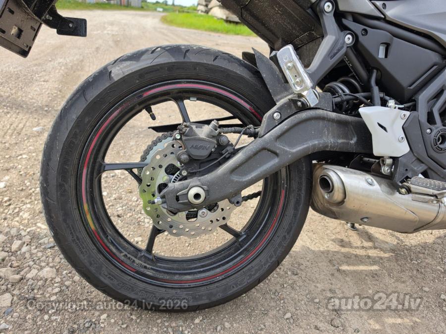 Black Kawasaki Ninja 650 2022 in Narva, with an engine capacity of 0.00 L and mileage of 0 thousand km for 7000 €, photo 12 on AUTOMOTO.COM.LV