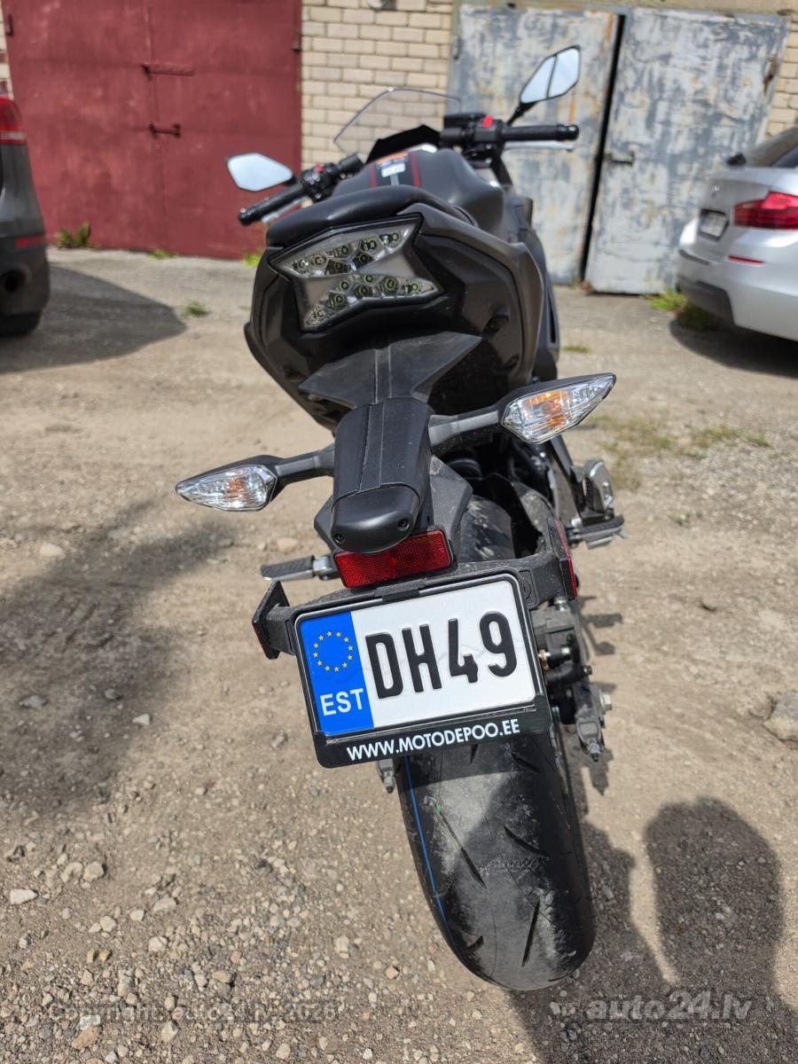 Black Kawasaki Ninja 650 2022 in Narva, with an engine capacity of 0.00 L and mileage of 0 thousand km for 7000 €, photo 14 on AUTOMOTO.COM.LV