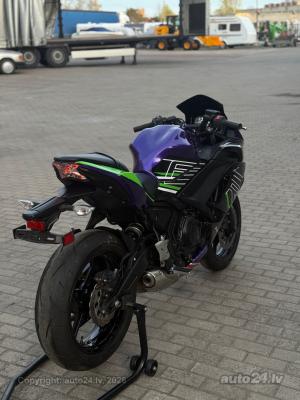 Черный Кавасаки Ninja 650 2024 в Пярну, объемом двигателя 0.65 л и пробегом 4 тыс. км за 6690 €, фото 7 на AUTOMOTO.COM.LV