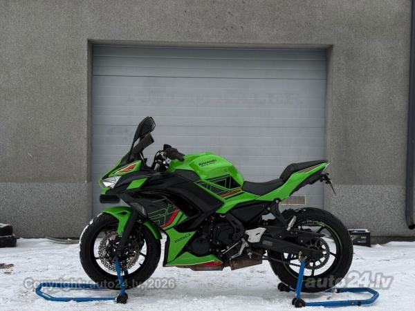 Зеленый Кавасаки Ninja 650 2023 в Пярну, объемом двигателя 0.65 л и пробегом 13 тыс. км за 6590 €, фото 1 на AUTOMOTO.COM.LV