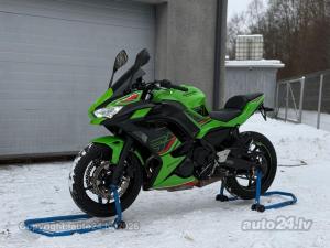 Зеленый Кавасаки Ninja 650 2023 в Пярну, объемом двигателя 0.65 л и пробегом 13 тыс. км за 6590 €, фото 2 на AUTOMOTO.COM.LV