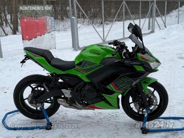 Зеленый Кавасаки Ninja 650 2023 в Пярну, объемом двигателя 0.65 л и пробегом 13 тыс. км за 6590 €, фото 7 на AUTOMOTO.COM.LV